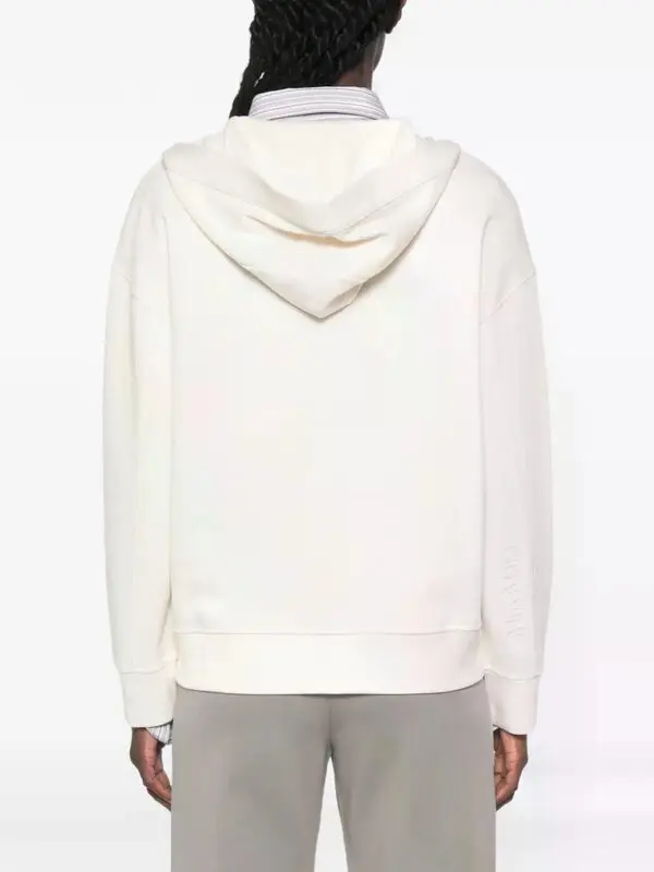 Max Mara Hooded Long-sleeve Hoodie - Neutrals