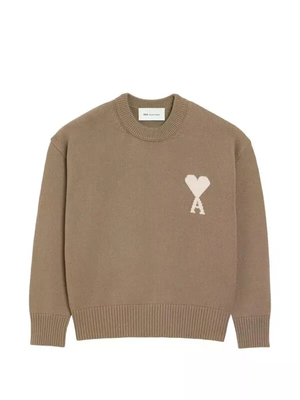AMI Paris De Coeur Crewneck Sweater