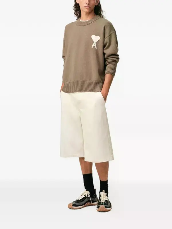 AMI Paris De Coeur Crewneck Sweater