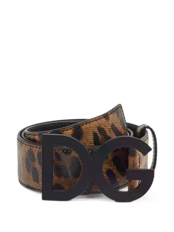 Dolce & Gabbana Leopard-print Belt