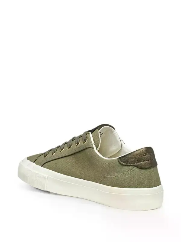 Geox D Emmeleny Lace-up Canvas Sneakers