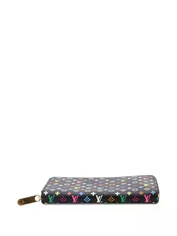 LOUIS VUITTON Zippy Wallet Monogram Multicolor Small Wallets