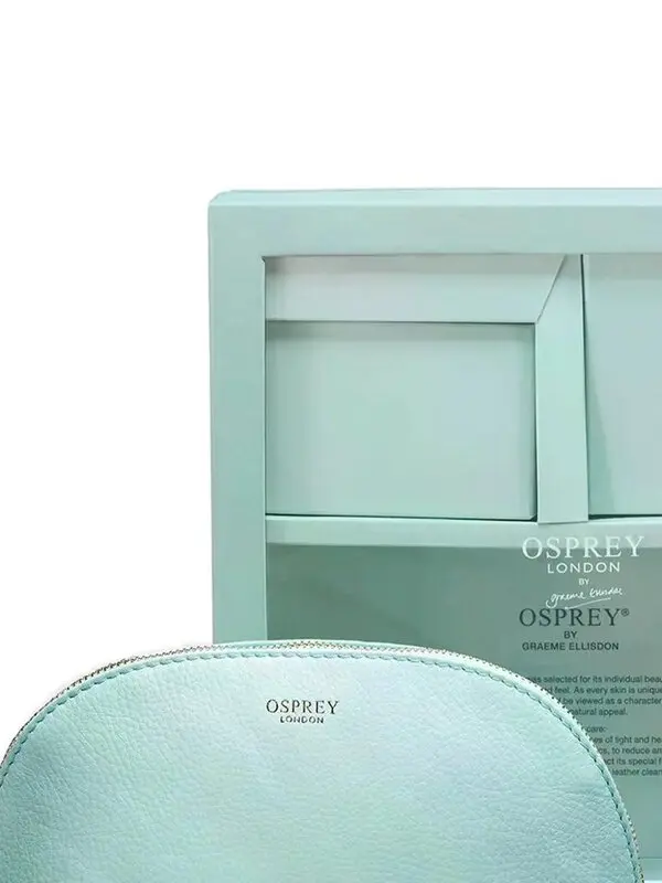 OSPREY LONDON Tilly Logo-print Leather Wallet Set