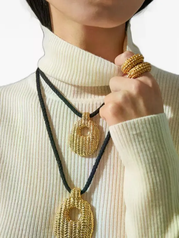 PAOLA SIGHINOLFI Manuela Pendant Necklace - Gold