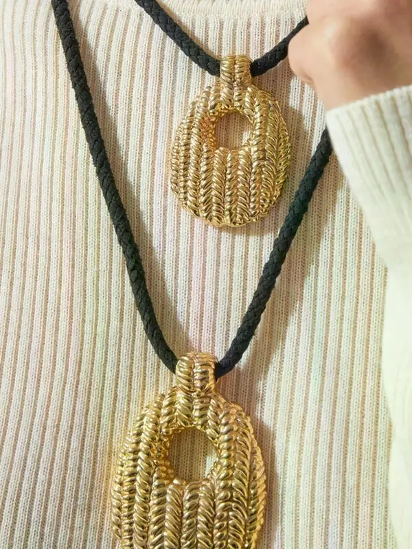 PAOLA SIGHINOLFI Manuela Pendant Necklace - Gold