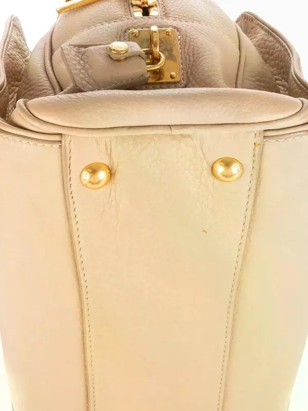 Prada Top-handle Zip Bag - Neutrals