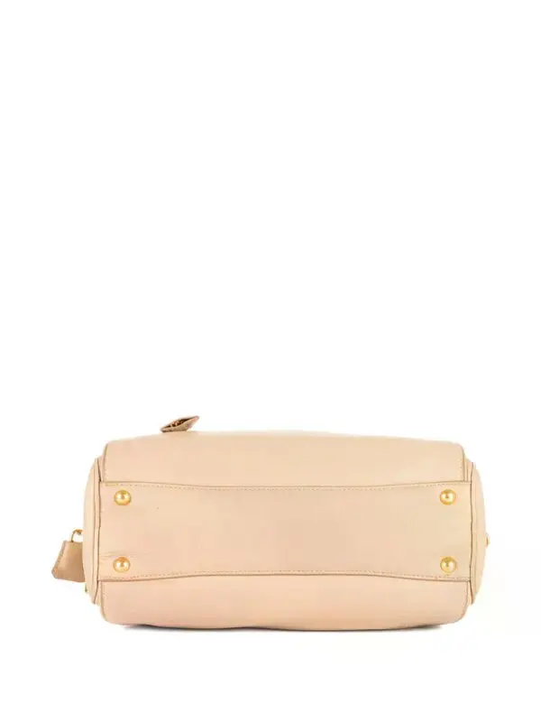 Prada Top-handle Zip Bag - Neutrals