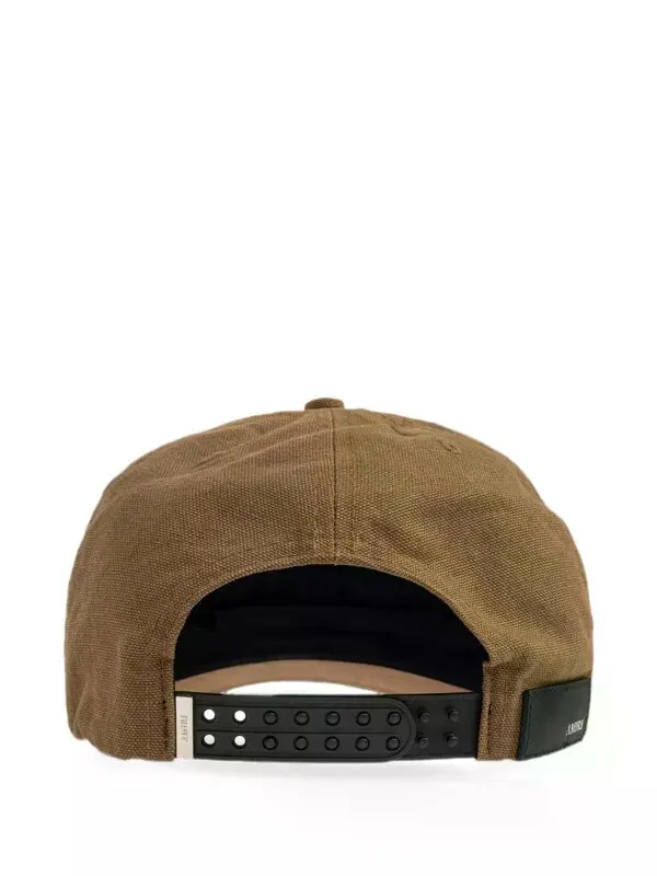 Amiri Logo-embroidered Baseball Cap - Brown