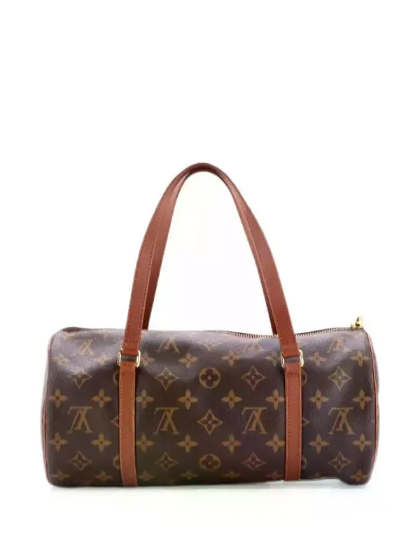 LOUIS VUITTON Papillon Handbag Monogram Canvas 26 Satchel
