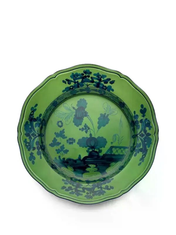 GINORI 1735 Oriente Italiano Plate - Green