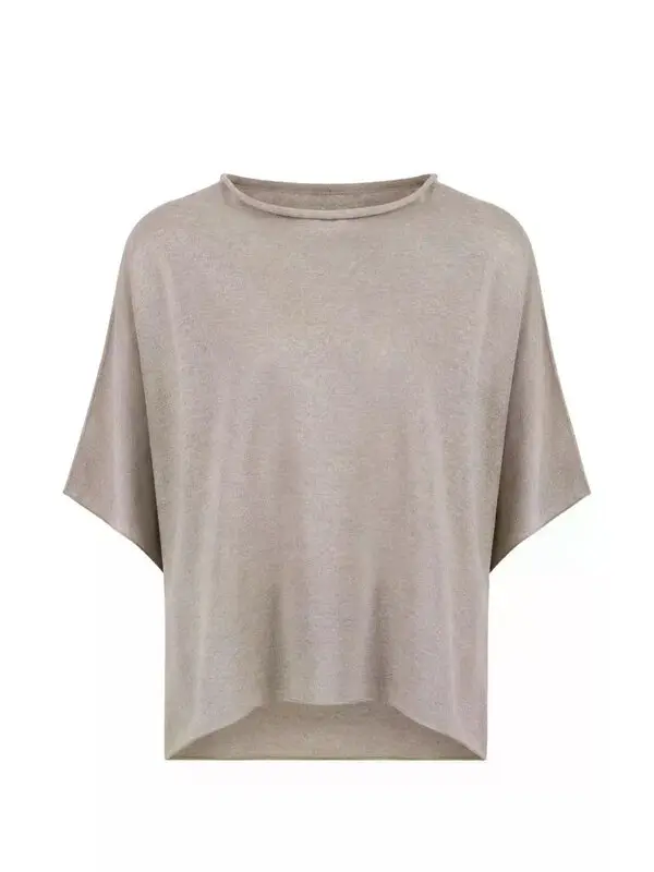 Dusan Fine-knit Asymmetric T-shirt