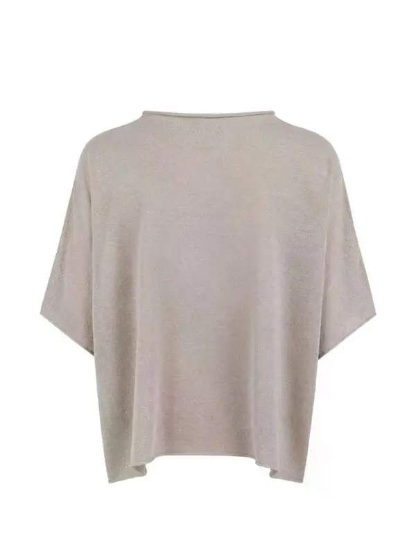 Dusan Fine-knit Asymmetric T-shirt