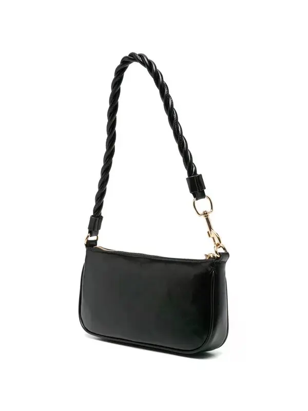 Moschino Heart-patch Logo Plaque Shoulder Bag