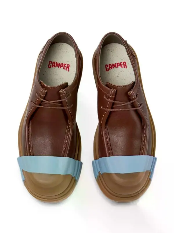 Camper Junction Leather Derby Shoes