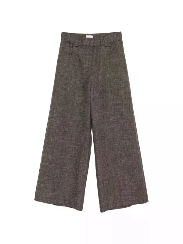 ALYSI Wide-leg Tailored Trousers