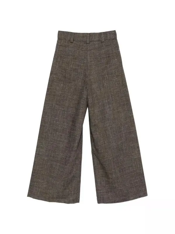 ALYSI Wide-leg Tailored Trousers