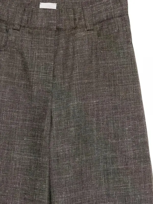 ALYSI Wide-leg Tailored Trousers