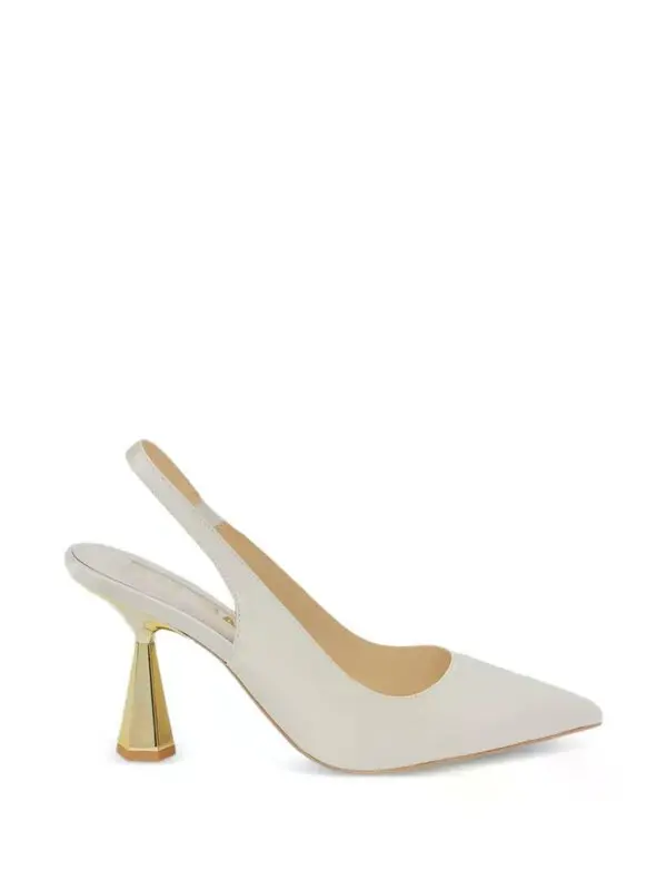KAT MACONIE Diana Slingback Pumps - White