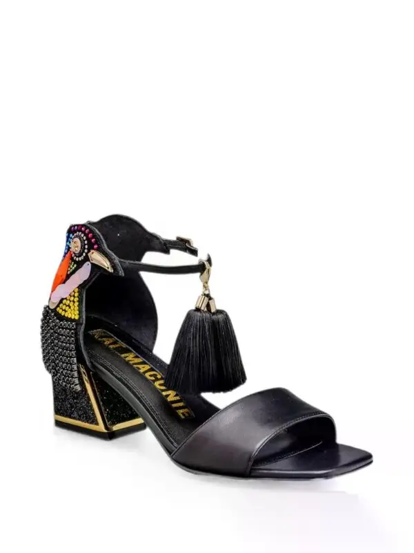 KAT MACONIE Kay Embellished Sandals - Black
