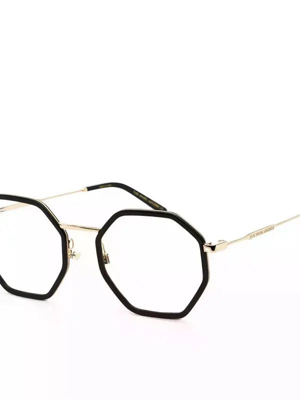 Marc Jacobs Geometric Frame Eyeglasses - Black