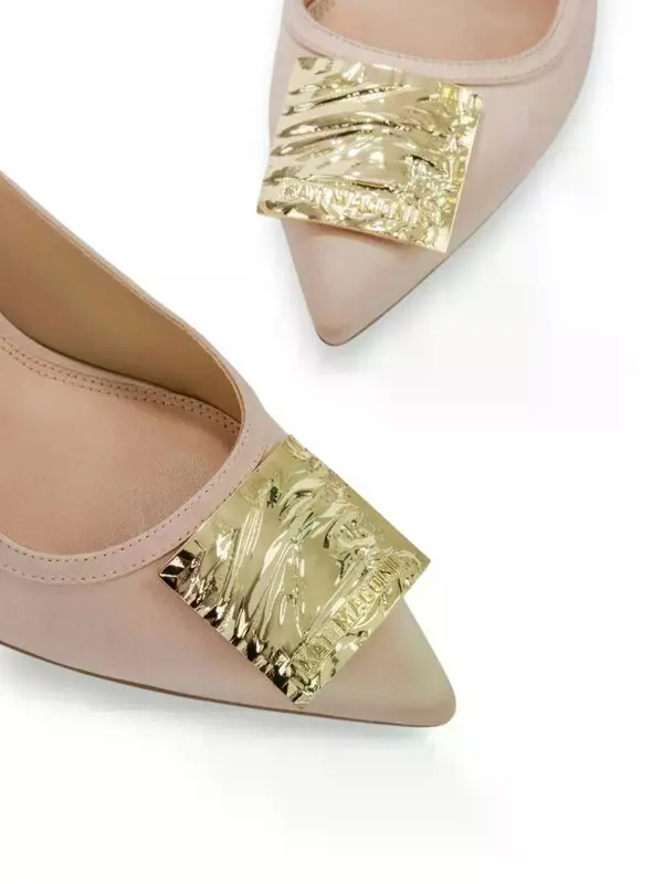 KAT MACONIE Logo-plaque Slingback Pumps