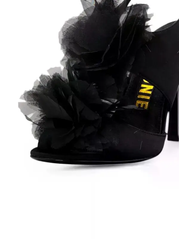 KAT MACONIE Flower Embellishment Sandals
