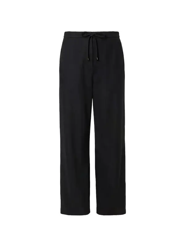 Max Mara Drawstring Straight-leg Trousers