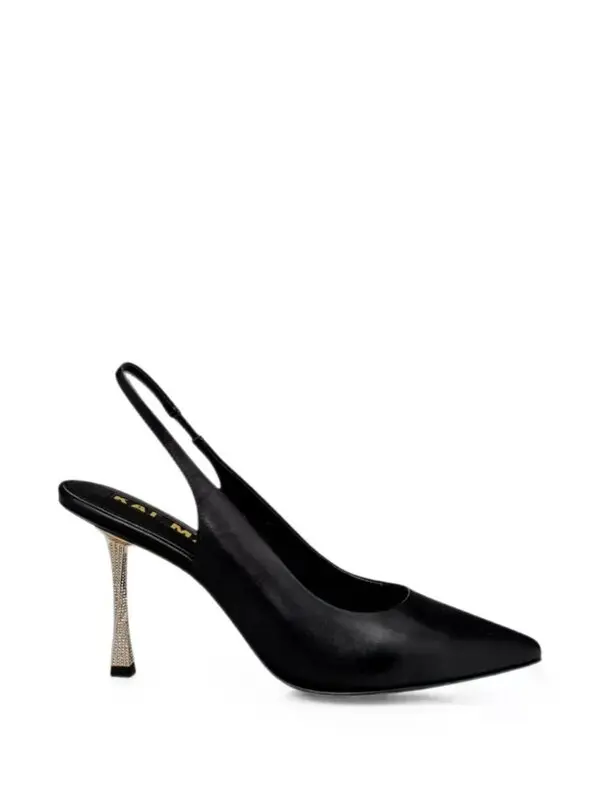KAT MACONIE Crystal-embellished Slingback Pumps