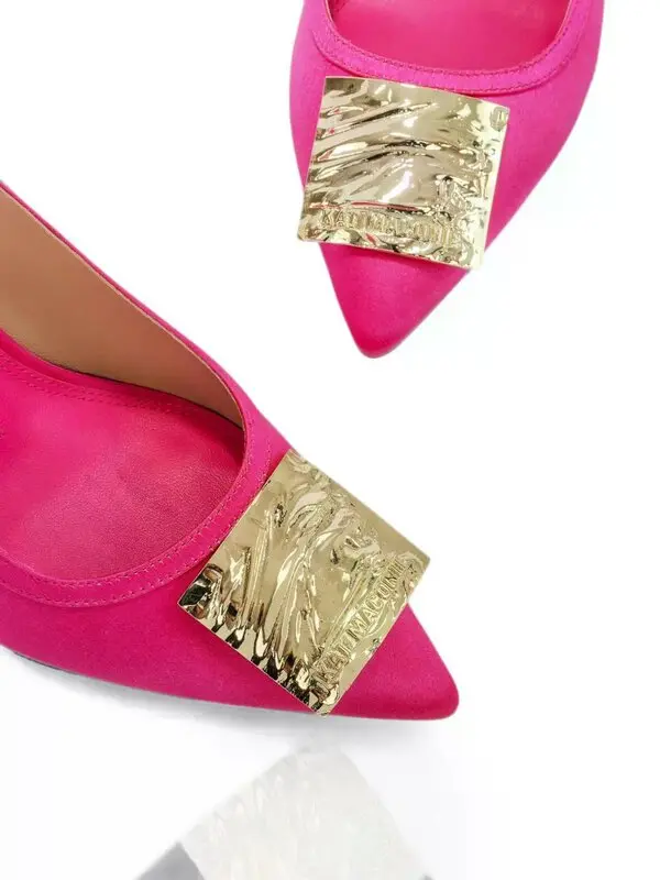 KAT MACONIE Katia Logo-plaque Slingback Pumps