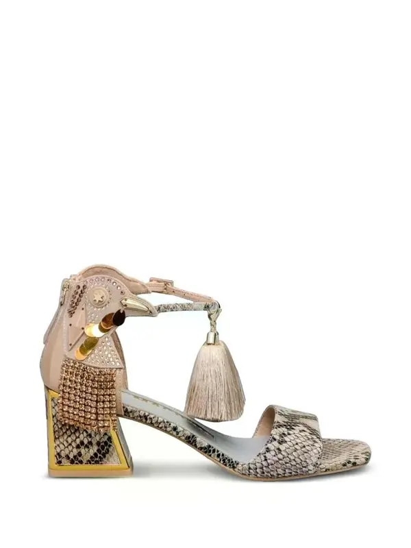 KAT MACONIE Tassel Sandals - Neutrals