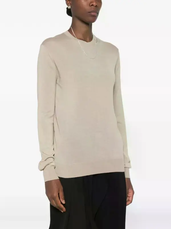 TOTEME Fine-knit Crew-neck Sweater