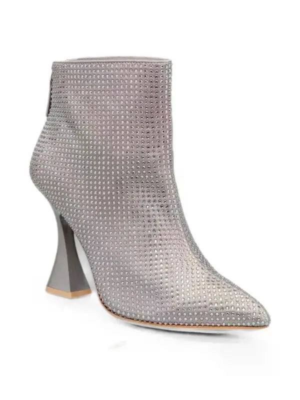 KAT MACONIE Crystal-embellished Ankle Boots