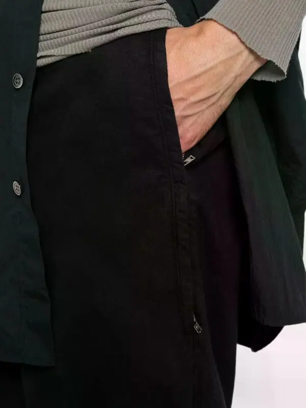 Études Studio Zip Detail Chino Trousers