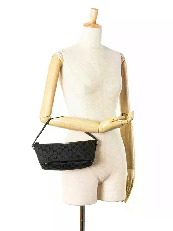 Gucci 2000-2015 Gg Canvas Boat Shoulder Bag