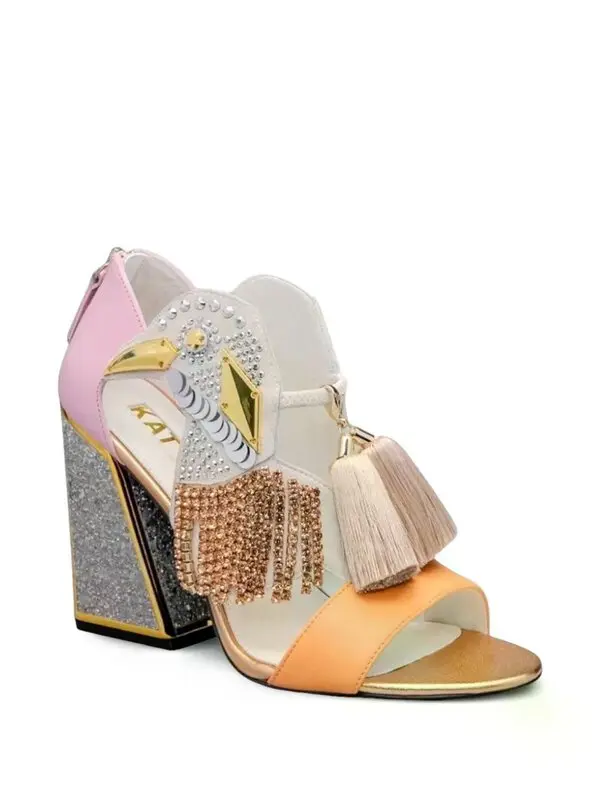 KAT MACONIE Tassel-embellishment Sandals - White
