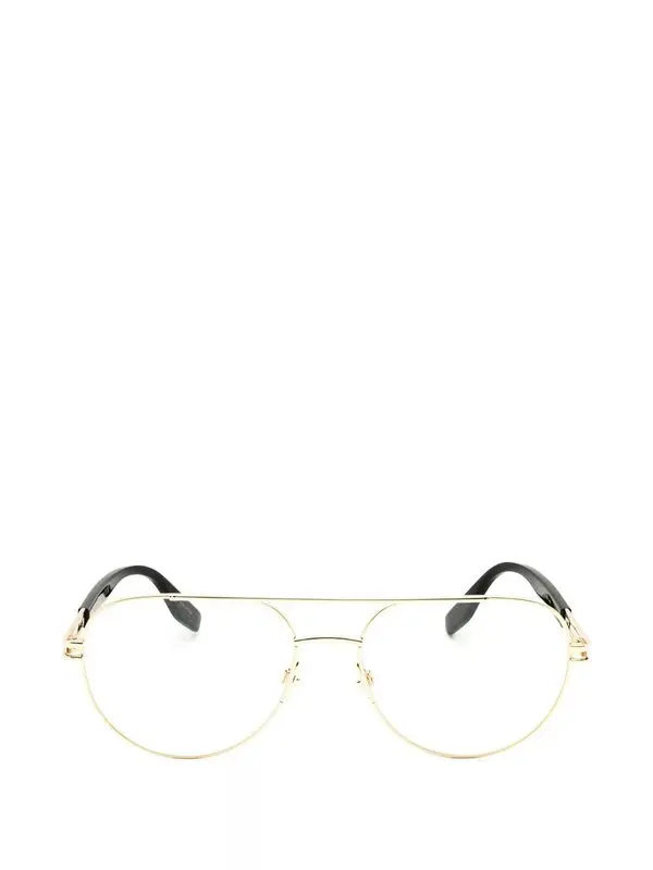 Marc Jacobs Aviator Eyeglasses - Gold