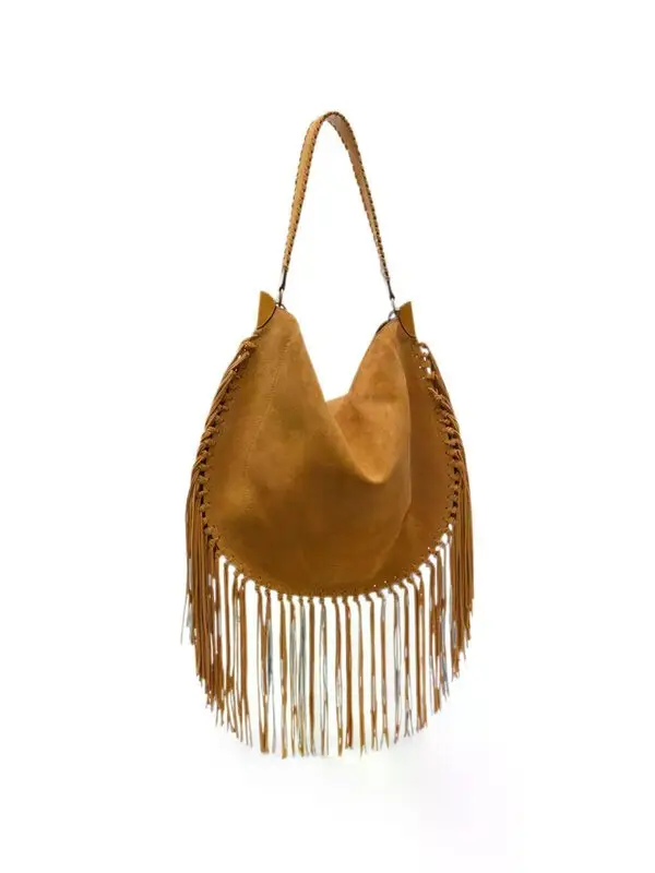 Isabel Marant Étoile Fringe-trim Whipstitch Shoulder Bag