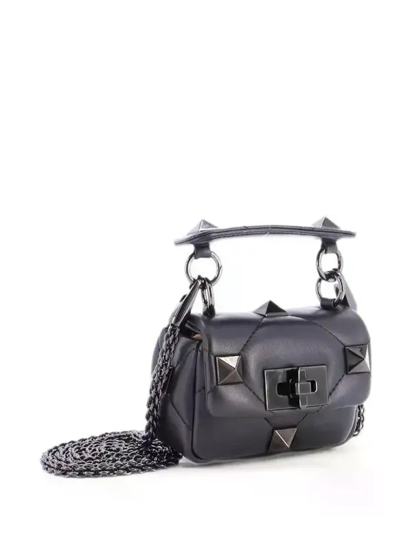 Valentino Garavani Roman Stud Flap Bag Quilted Leather Mini Shoulder Bag