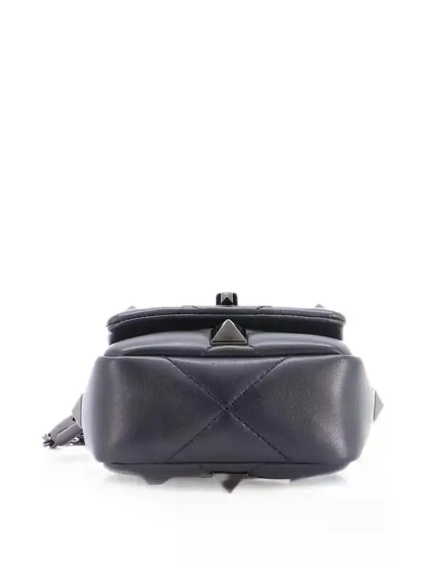 Valentino Garavani Roman Stud Flap Bag Quilted Leather Mini Shoulder Bag