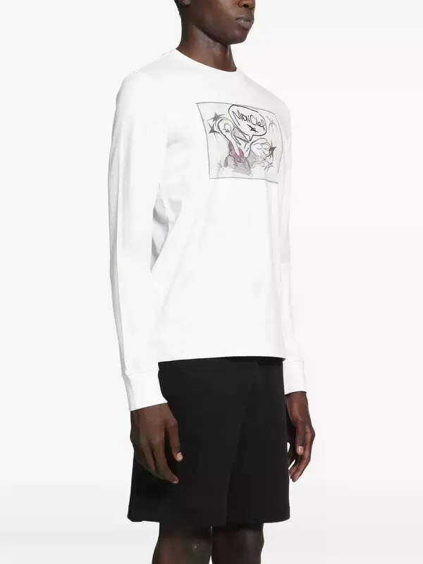 Moncler Graphic-print Long-sleeve T-shirt