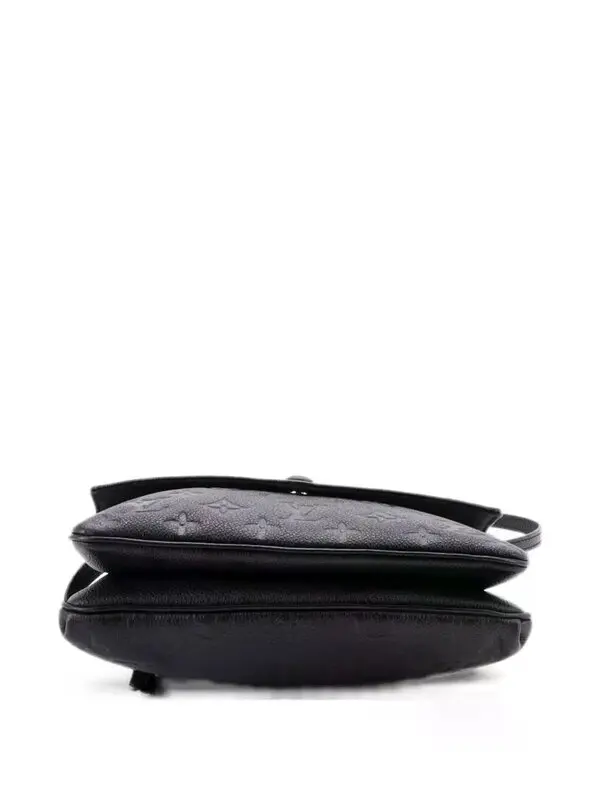 LOUIS VUITTON Twice Handbag Monogram Empreinte Leather Crossbody Bag