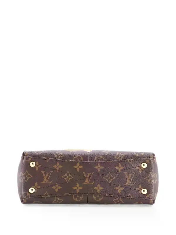 LOUIS VUITTON Monogram Canvas And Leather Bb Tote Bag - Brown