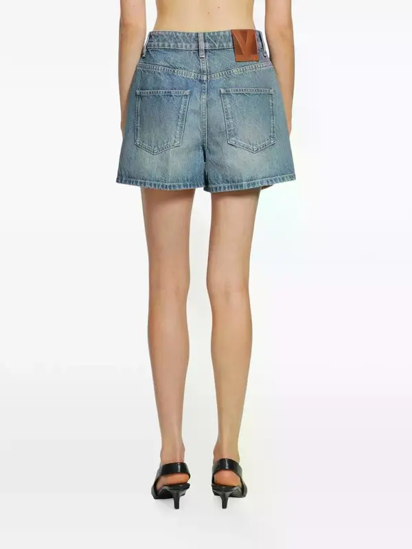 Valentino Garavani Button-front Patch-pocket Shorts