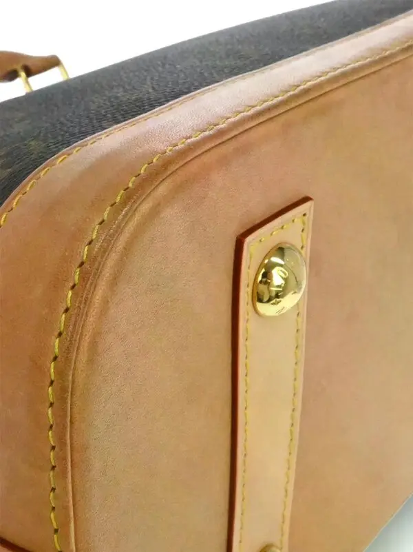 LOUIS VUITTON Monogram Pattern Tote Bag - Brown