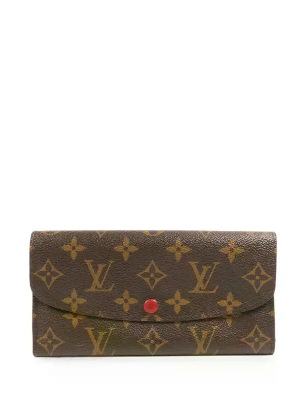 LOUIS VUITTON Emilie Monogram-pattern Wallet