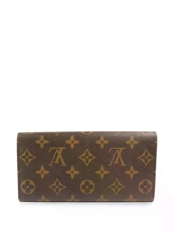 LOUIS VUITTON Emilie Monogram-pattern Wallet