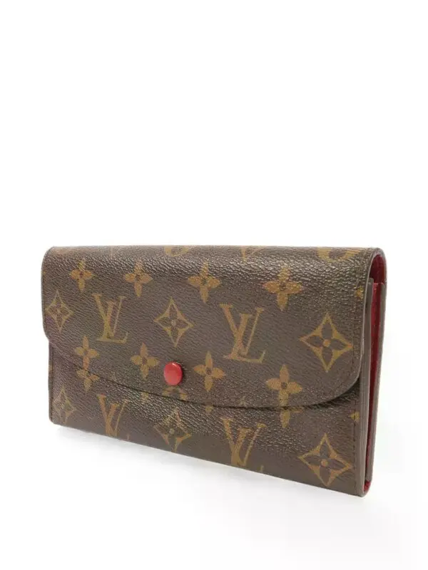 LOUIS VUITTON Emilie Monogram-pattern Wallet