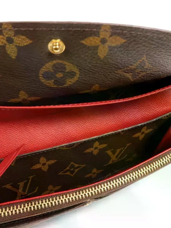 LOUIS VUITTON Emilie Monogram-pattern Wallet