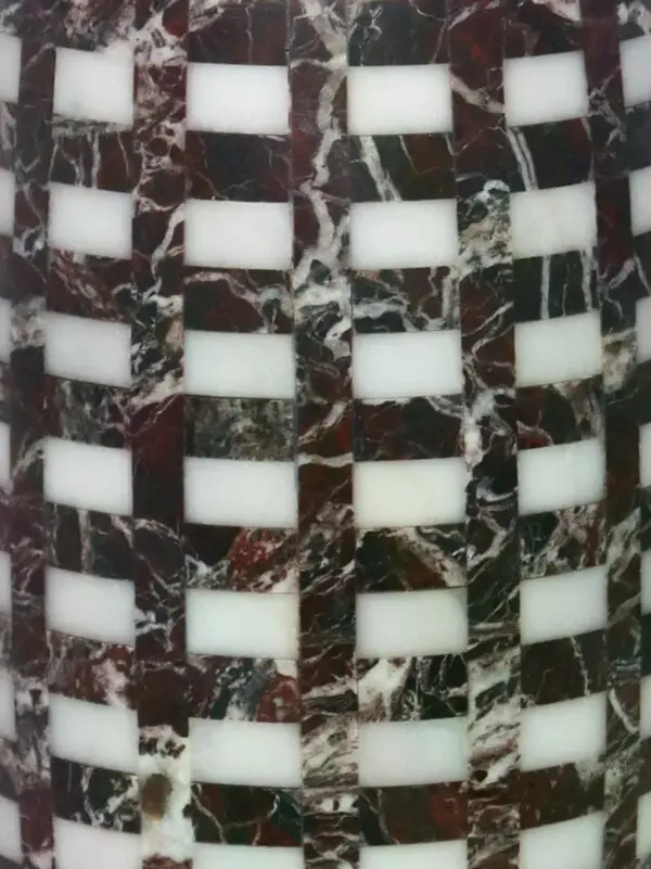 EDITIONS MILANO Lace Marble Vase