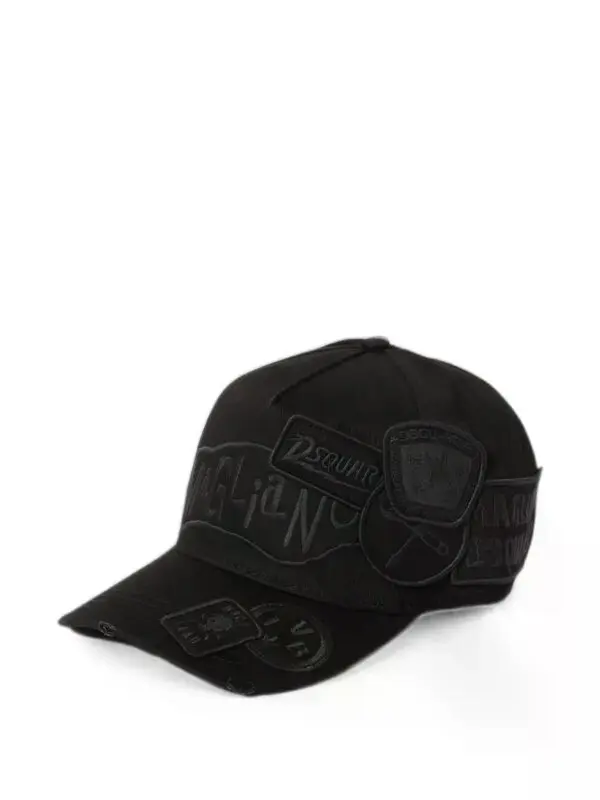 MAGLIANO X Dsquared2 Patch-detail Distressed-effect Baseball Cap